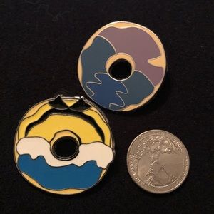 Disney | Accessories | Disney Character Doughnut Pins | Poshmark